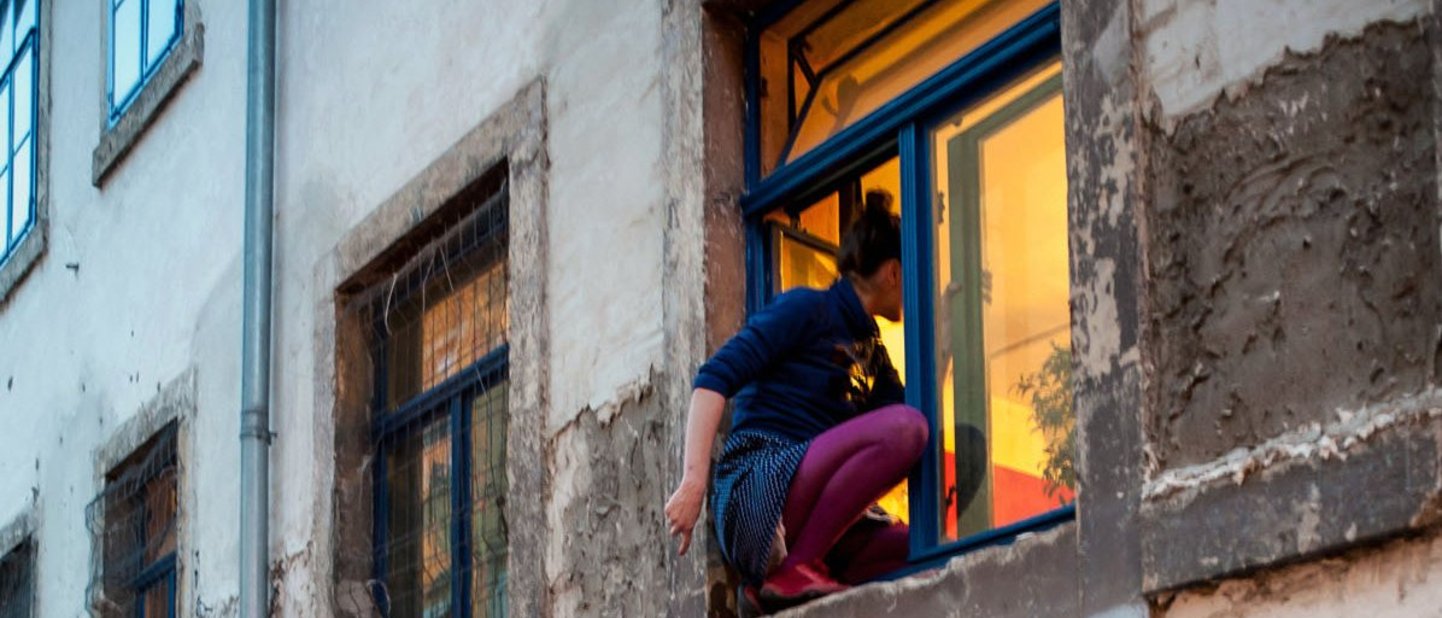 Die Welt von Rheydt mit dem verlängerten Finger antippen